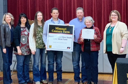 Cameron, Shultz, and Folker Families Honored as Century Farms – The Media