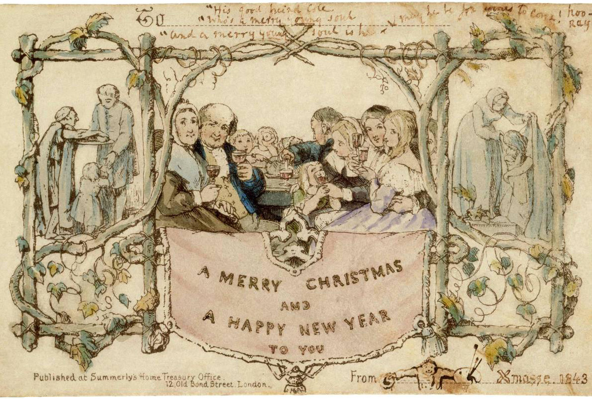 Season’s Greetings! National Christmas Card Day and the Origin of ...